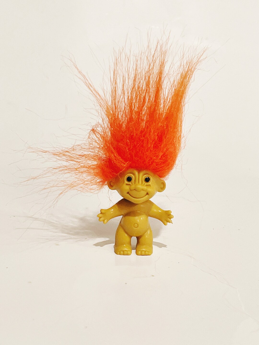 Vintage 90s Troll Doll: Bright Orange Hair, Retro Collectible - Etsy