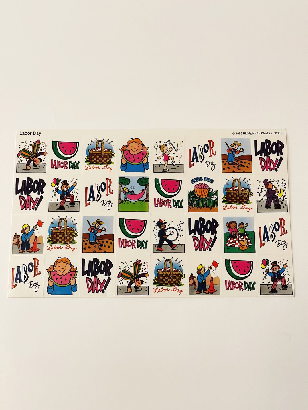 Labor Day Stickers USA National Holiday Calendar Planner Stickers Labor ...