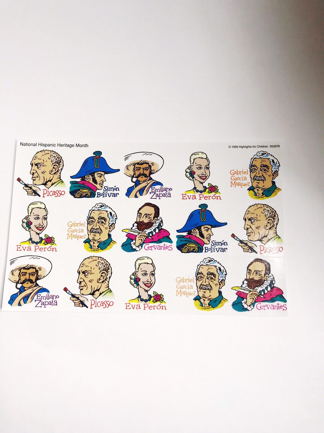 National Hispanic Heritage Month Stickers Hispanic Heroes Stickers ...