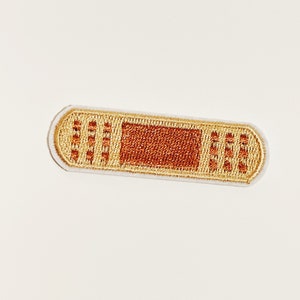Band-aid Embroidered Patch DIY Applique Backpack Patch Jeans Patch ...