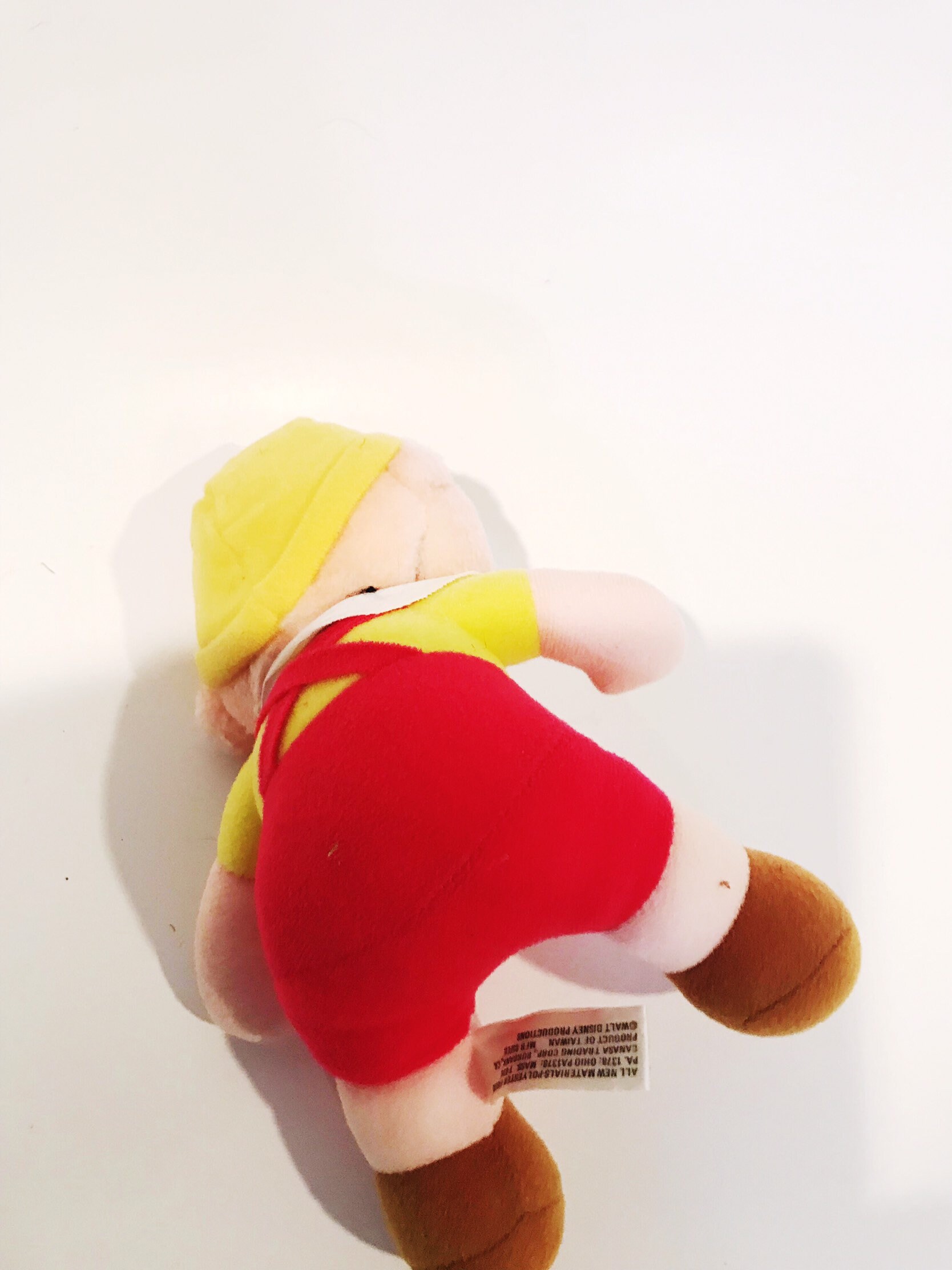 Toys & Games Vintage Pinocchio Plush 7 Toy Walt Disney Animated Film ...