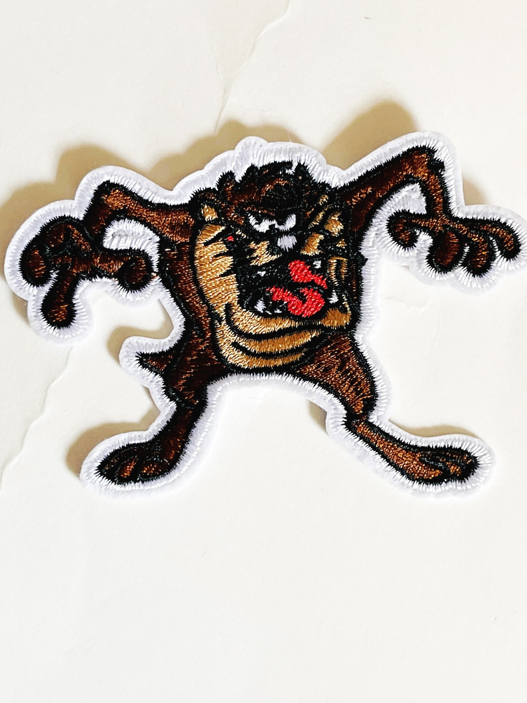 Tasmanian Devil Patch Taz Embroidered Character Patches Iron on or Sew on Patch DIY Jacket Shirt ...