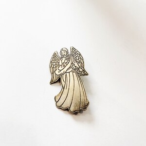 Angel Pin Guardian Angel Lapel Pin Cherub Brooch Pin Small Pin Vintage ...