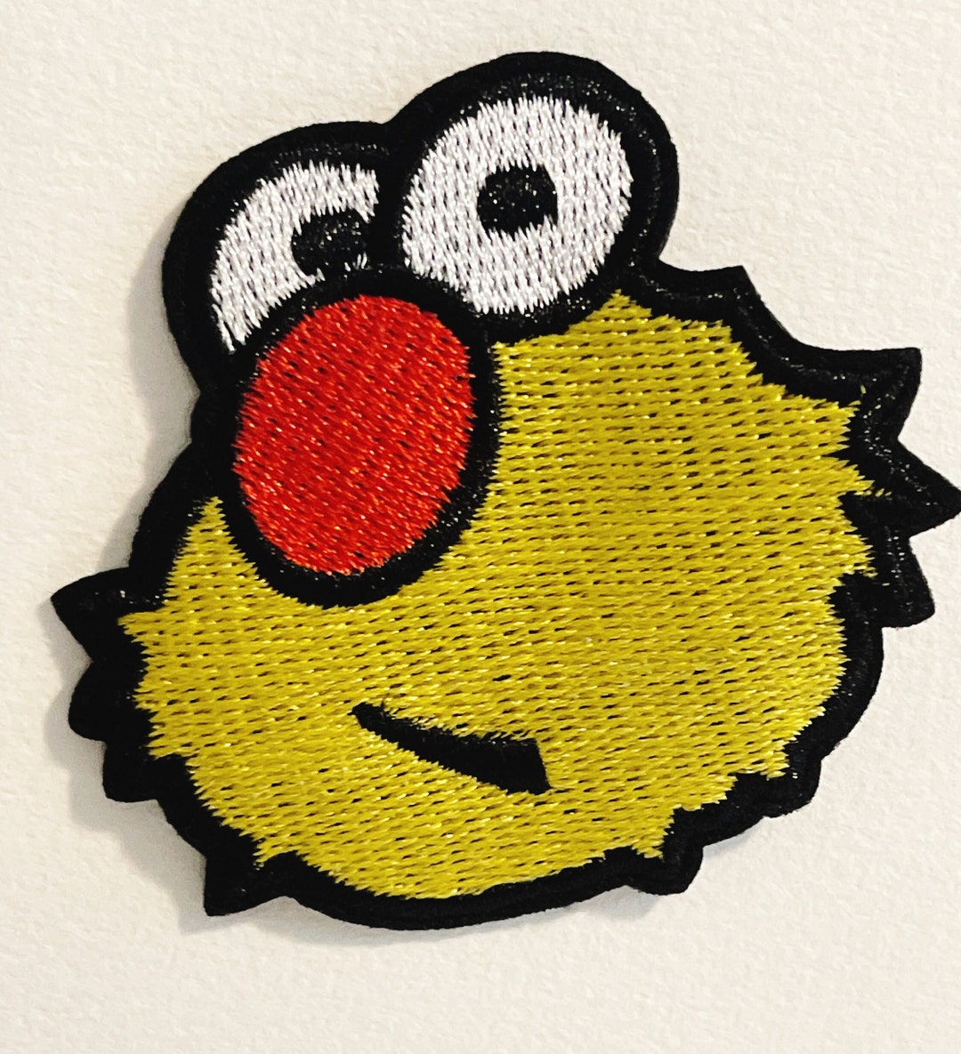 Yellow Monster Patch Cartoon Character Patches for Jackets Bookbags ...