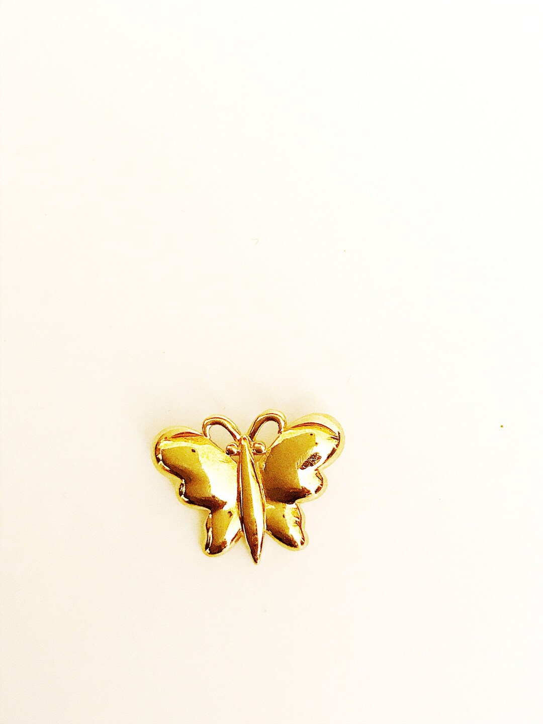 Vintage Monet Gold-tone Butterfly Brooch: Lapel Pin - Etsy