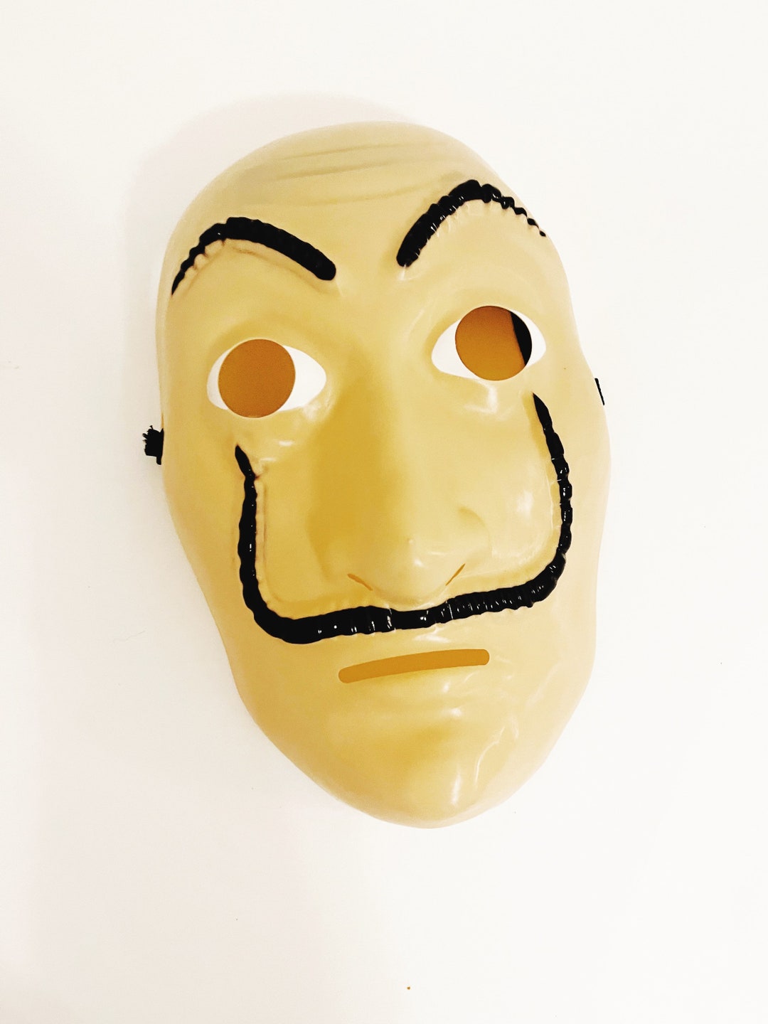 Money Heist Adult Mask Cosplay Halloween Mask Salvador Dali La - Etsy