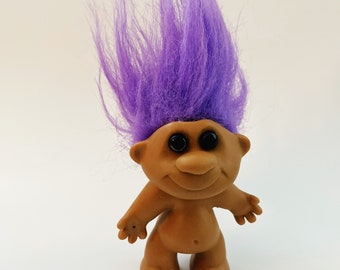 Purple Hair Troll | Etsy