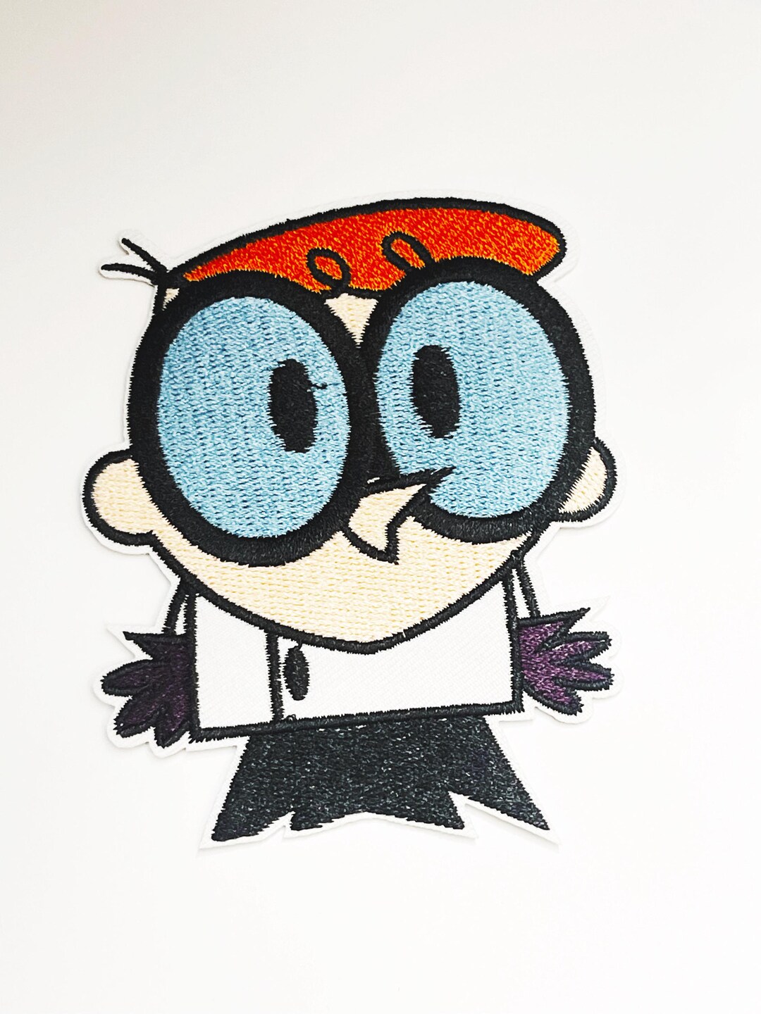 Dexter's Laboratory Embroidered Patch - Iron on Cartoon Applique Iron ...