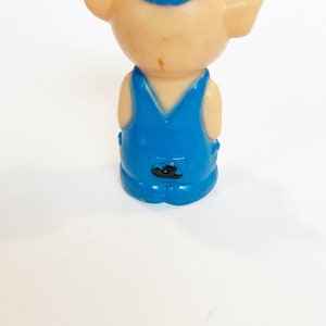Vintage Walt Disney's Three Little Pigs Blue Pig Plastic Toy - Etsy