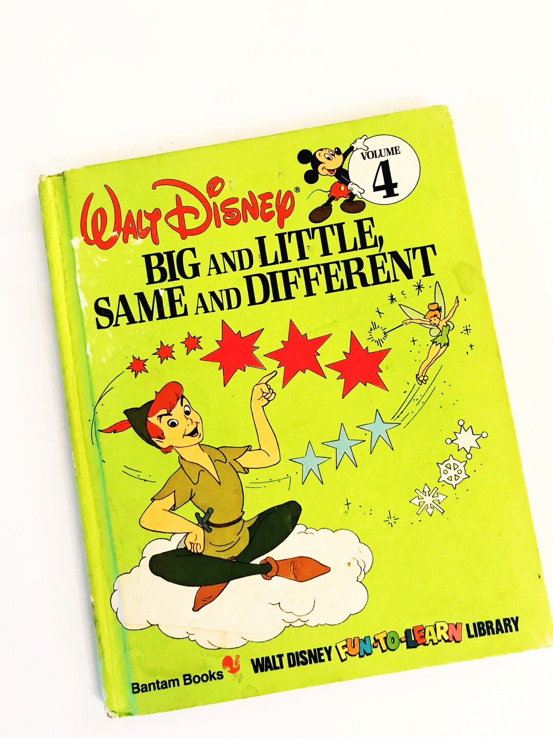 Disney Big and Little Same and Different Book Vintage Children's Book ...