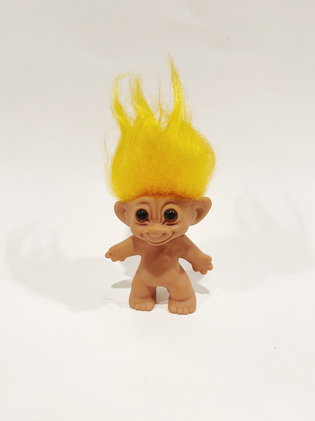 Vintage Orange Haired Troll Uneeda Doll Co Inc Vintage Trolls Toy Retro ...