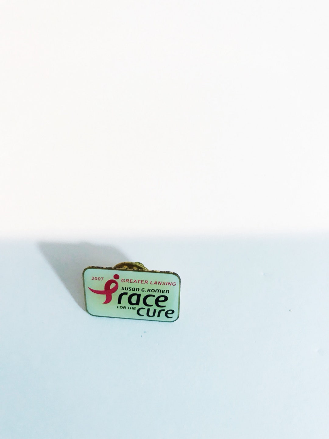 Breast Cancer Pin Race for the Cure Pin Greater Lansing Susan G. Komen ...