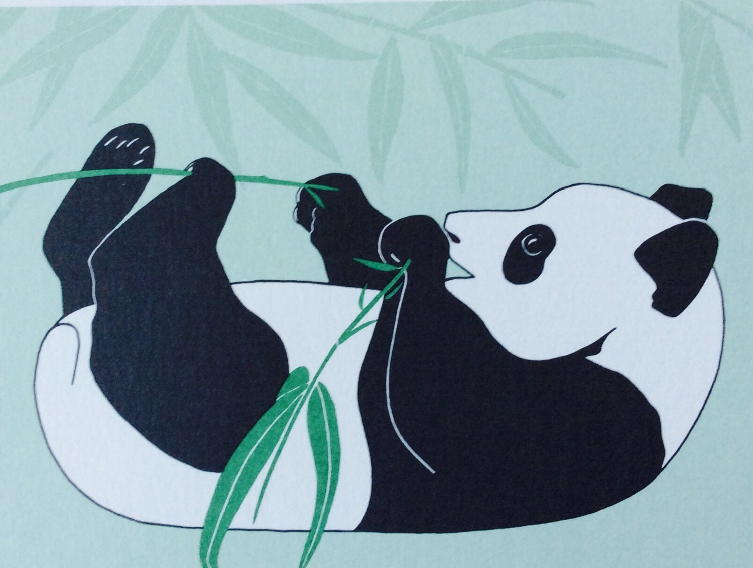 Panda Bear All Occasion Card Earth Notes Panda Note Cards Wild - Etsy