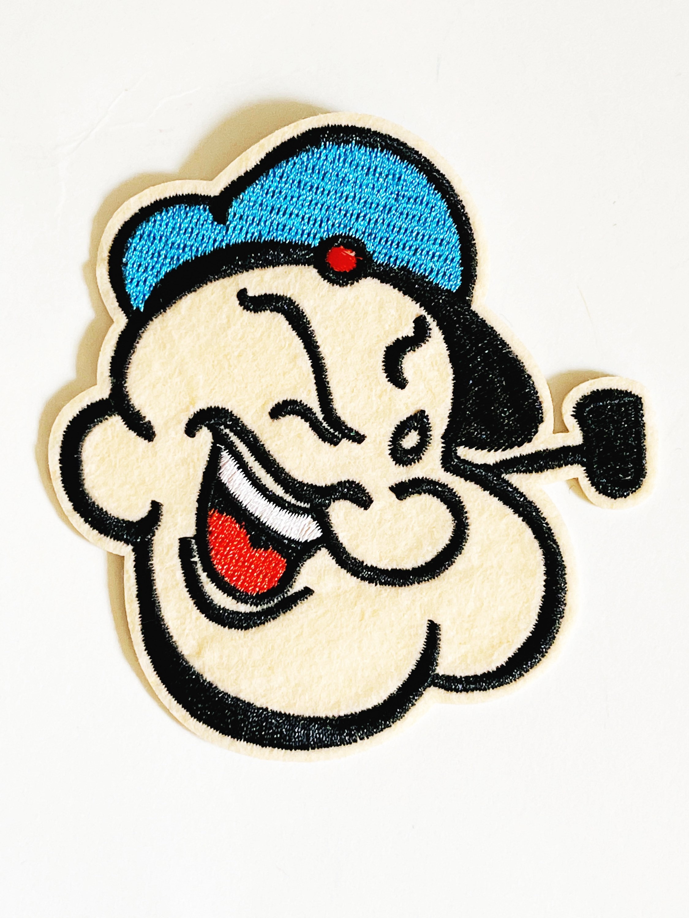 Popeye the Sailor Man Head Shot Embroidered Patch Character | Etsy