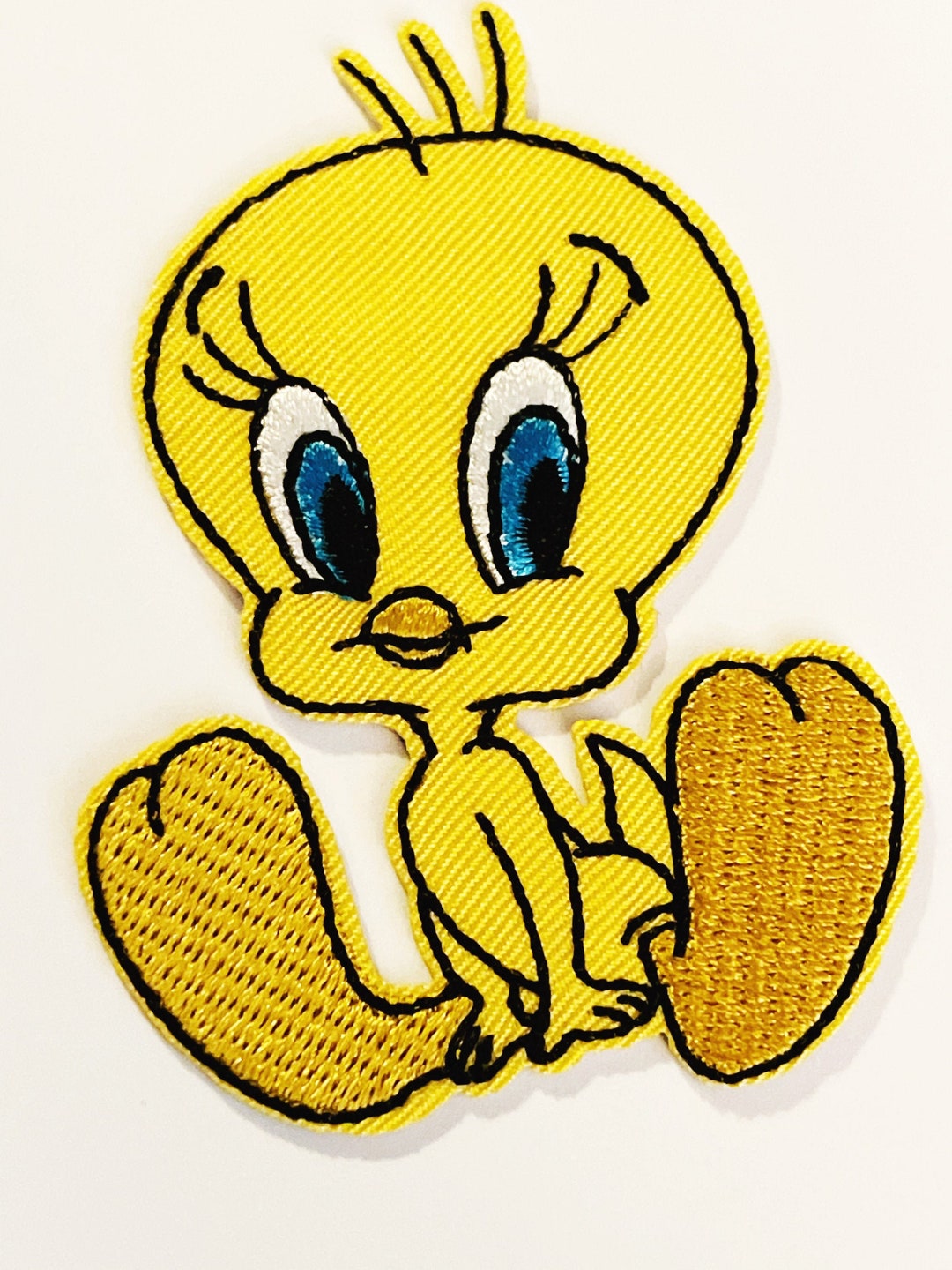 Tweety Bird Patch: Iron on / Sew on Applique (3" X 2.5") - Etsy