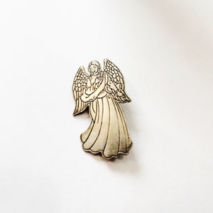 Angel Pin Guardian Angel Lapel Pin Cherub Brooch Pin Small Pin Vintage ...