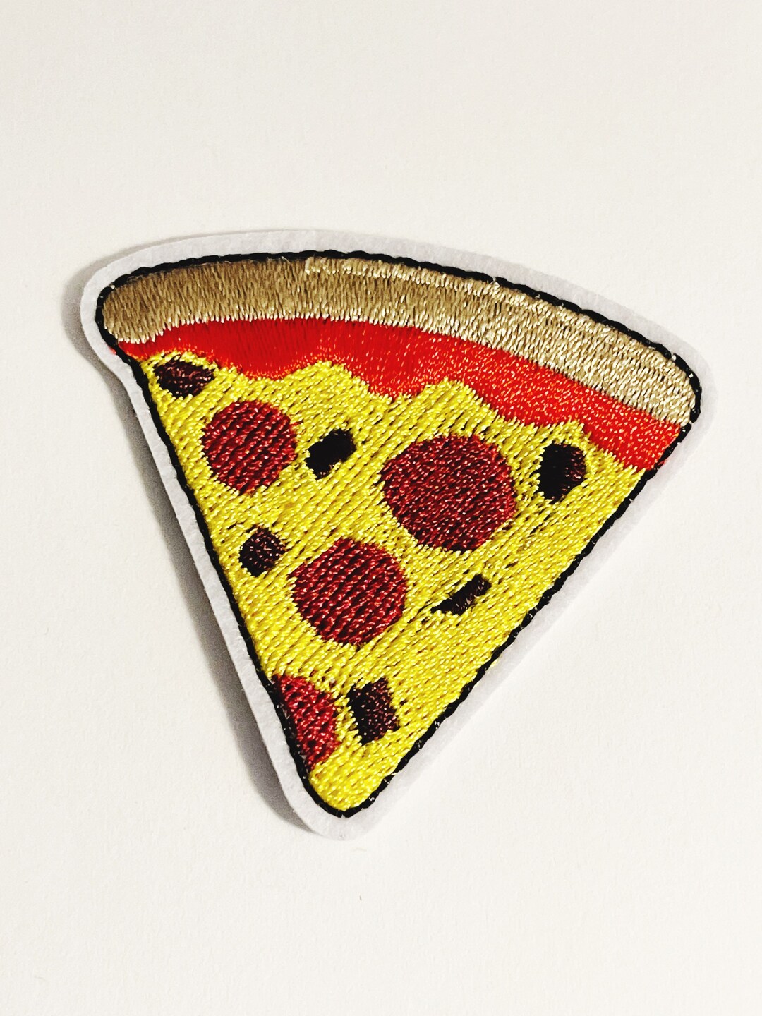 Pizza Iron on Patch Food Patch DIY Patches Applique DIY Patch Jacket Patch Jean Patch Iron on ...
