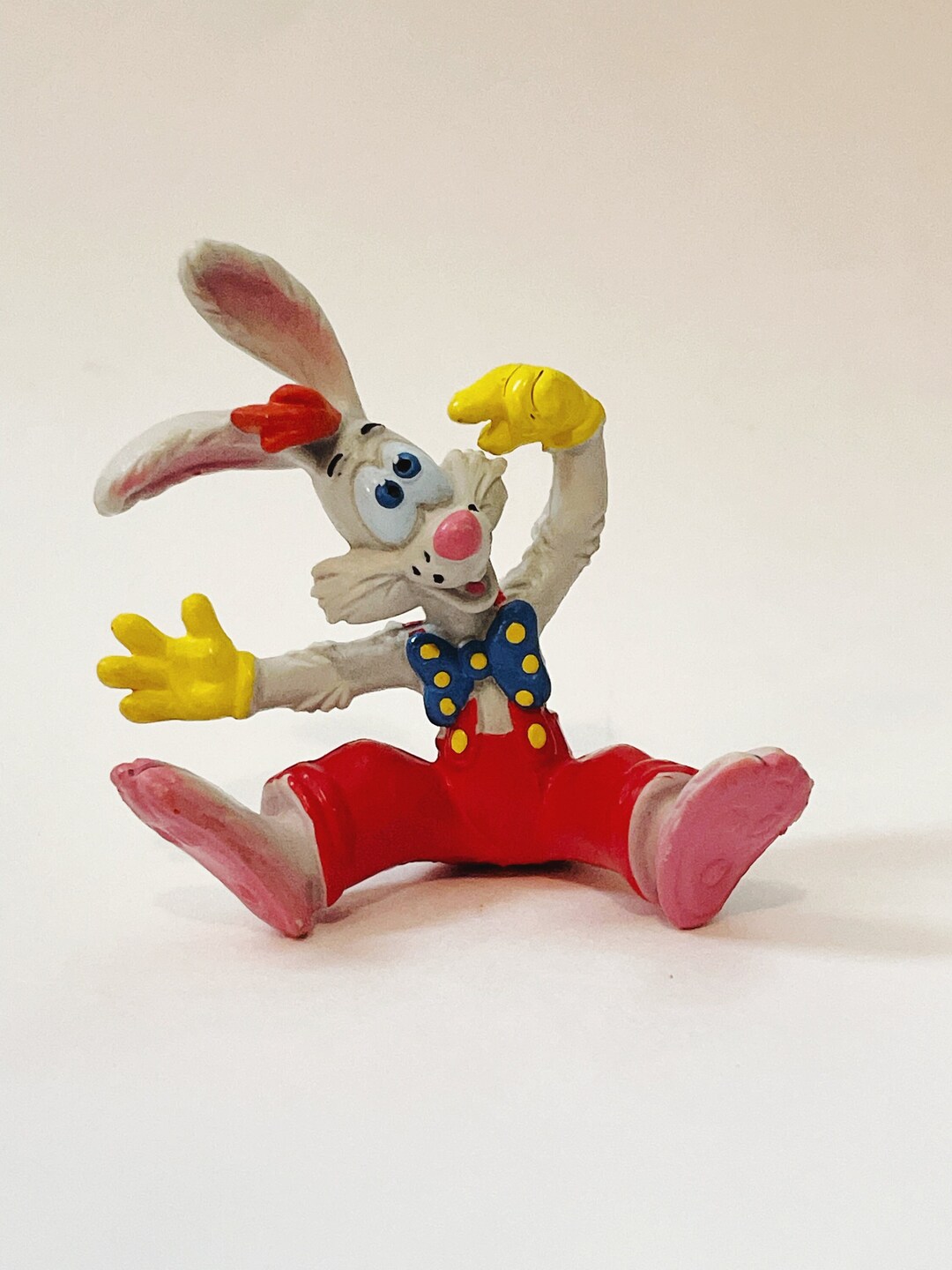 Who Framed Roger Rabbit Toy Vintage 1980s Toy Cake Topper Action Figure ...