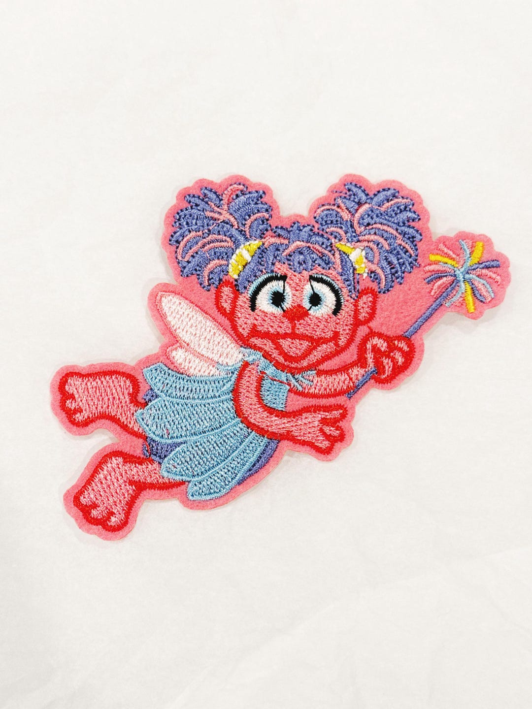 Abby Cadabby Fairy Wand Embroidered Patch - Sew on or Iron Oniron on ...