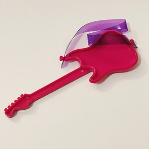 Barbie Doll Rock Star Pink Guitar Barbie Musical Instrument Mattel Toys ...