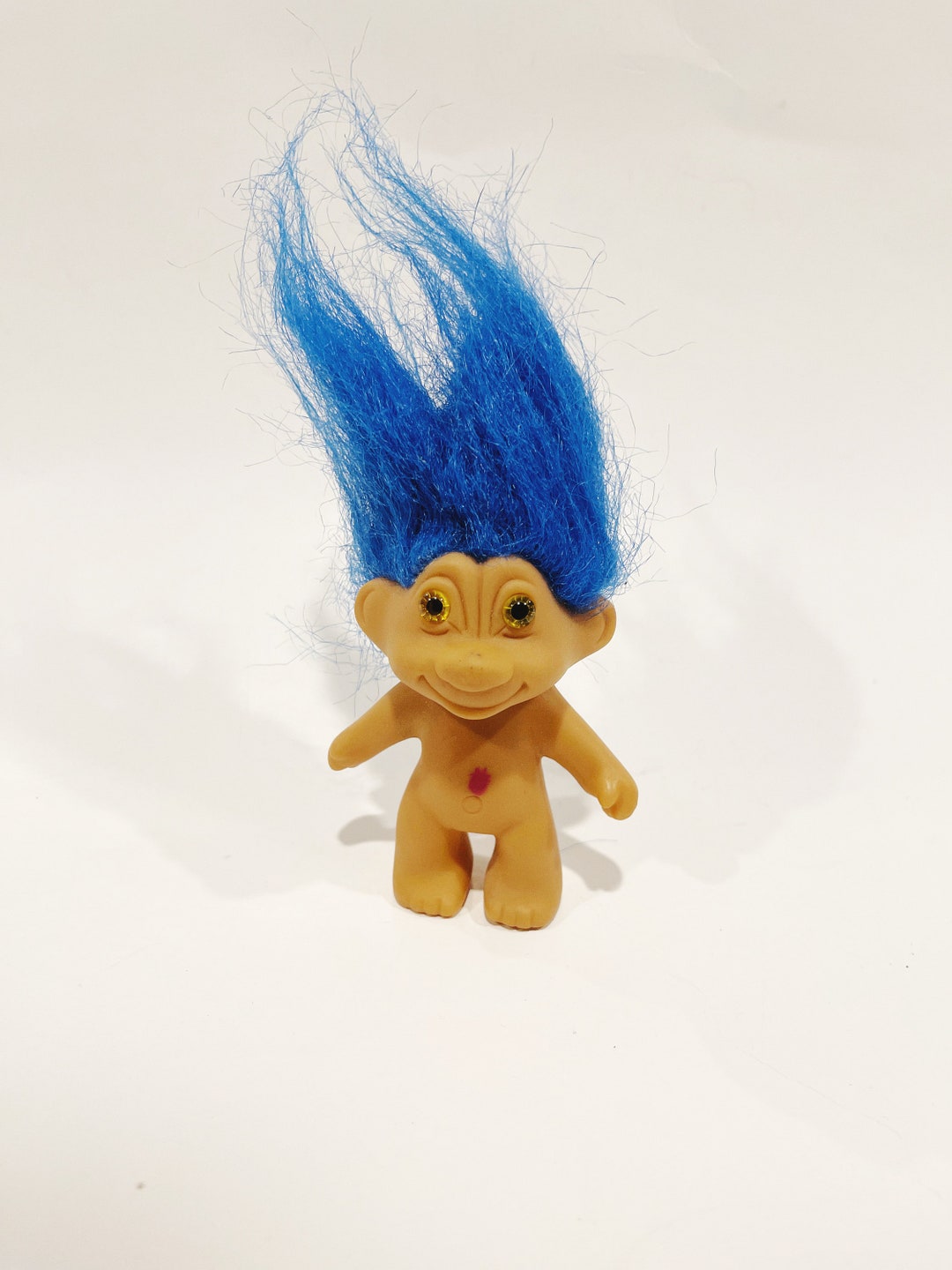 Blue Hair Troll: 90s Vintage Toy Doll - Etsy