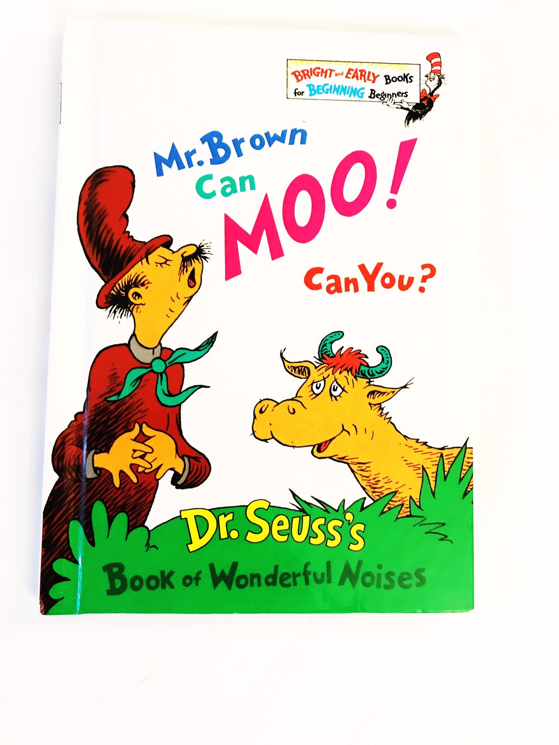 Mr. Brown Can Moo Can You By Dr. Seuss Book Bright and Early | Etsy