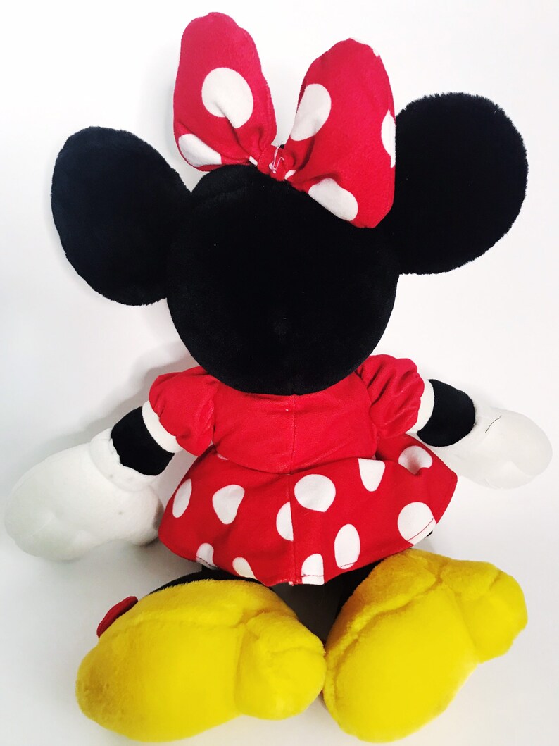 Minnie Mouse Plush Doll Disney Stuffed Animal Plushie | Etsy
