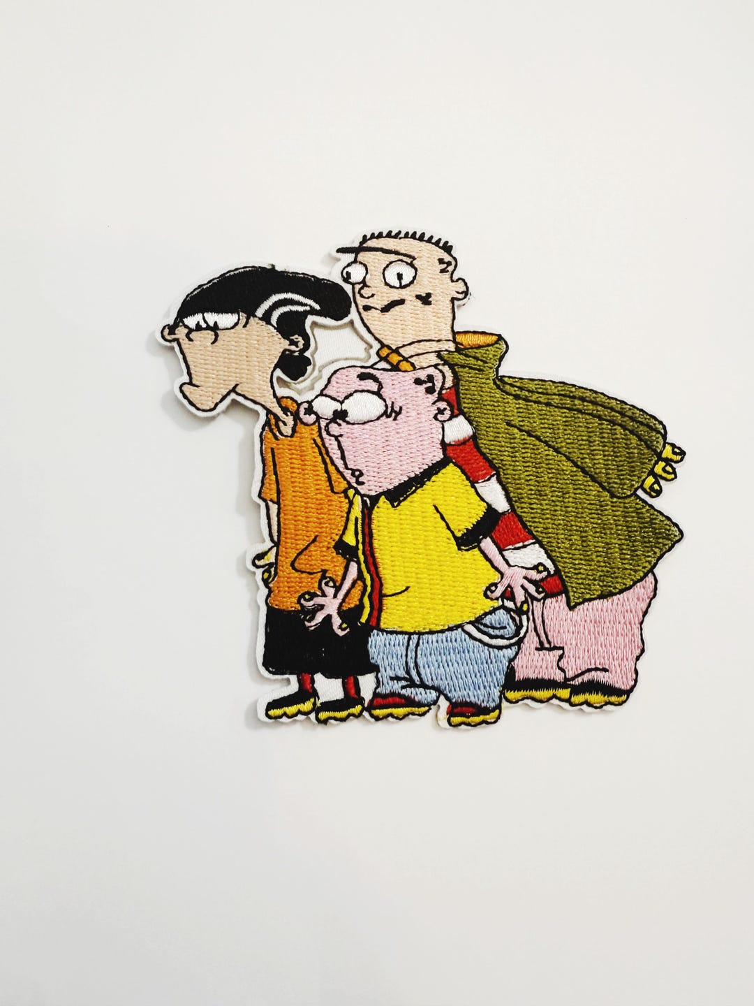 Ed Edd N Eddy Embroidered Patch: 90s Cartoon Iron-on Applique - Etsy