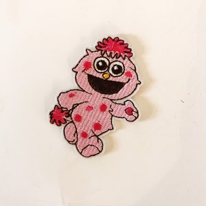 Moppy Patch Applique Character Patches Pink Cartoon Character Patches ...