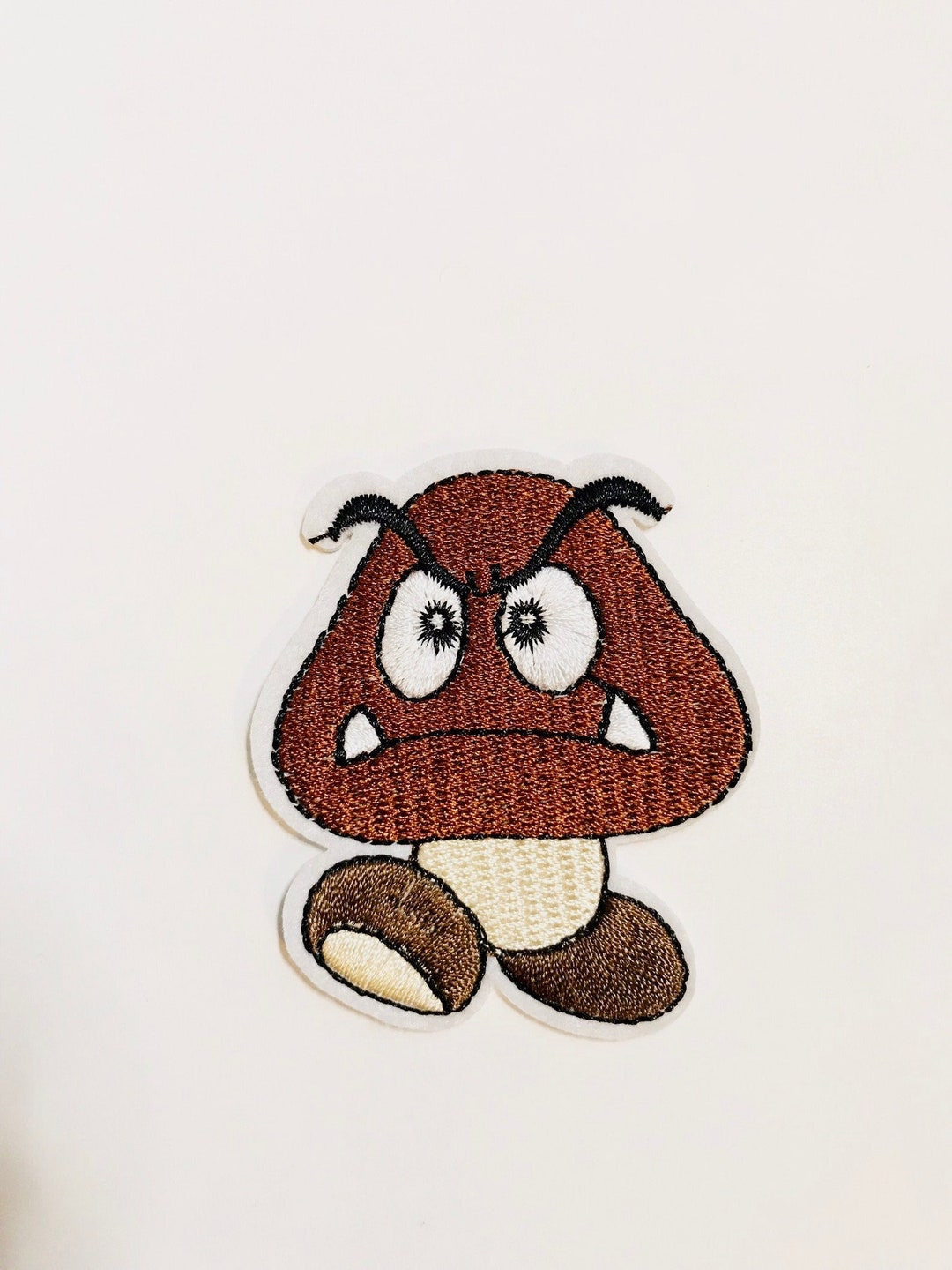 Nintendo Goomba Iron on Patch: Super Mario Bros Applique - Etsy