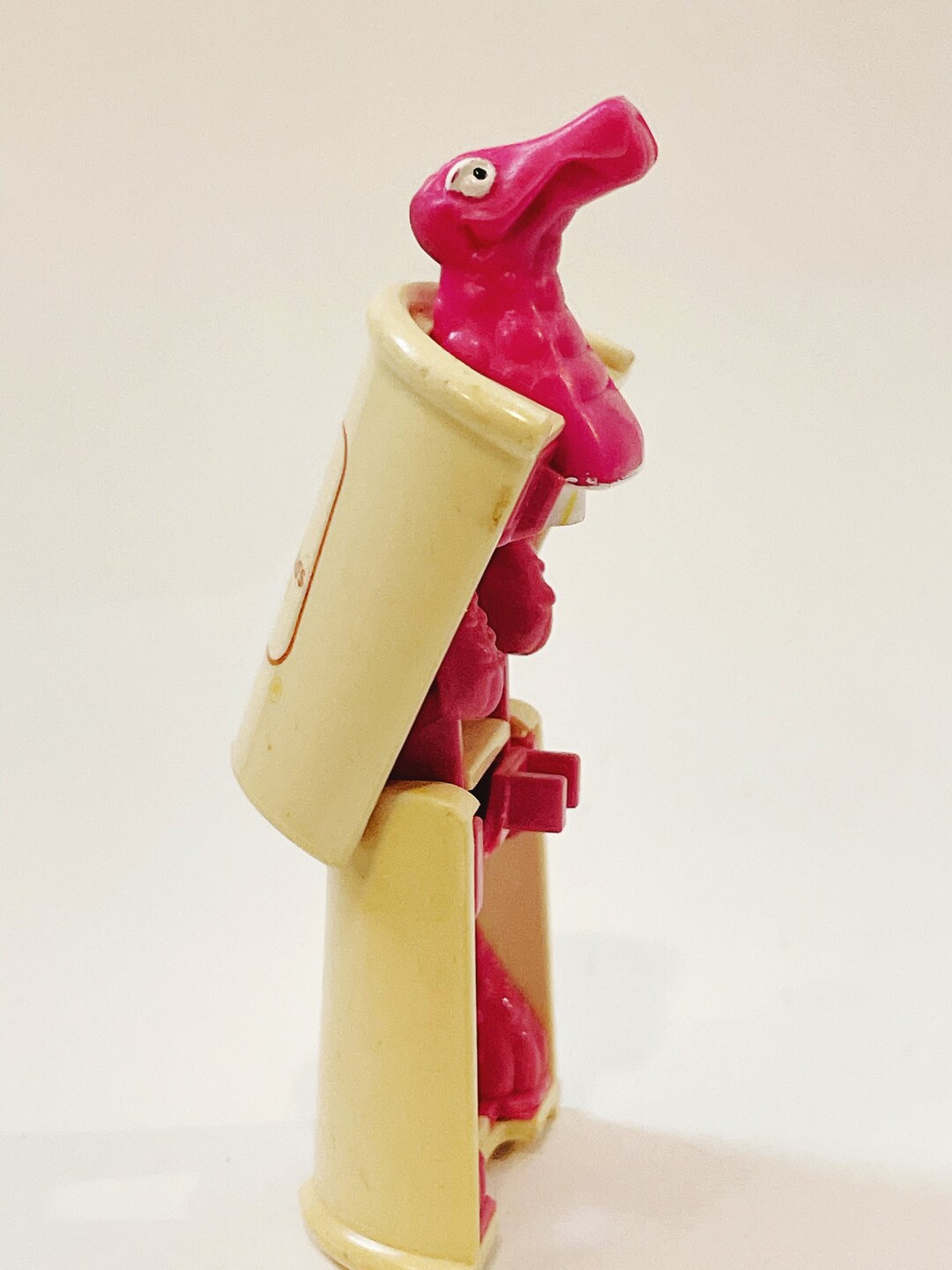 1990 Mcdonalds Changeable Milkshake Dinosaur Robot Transformer Drinks ...
