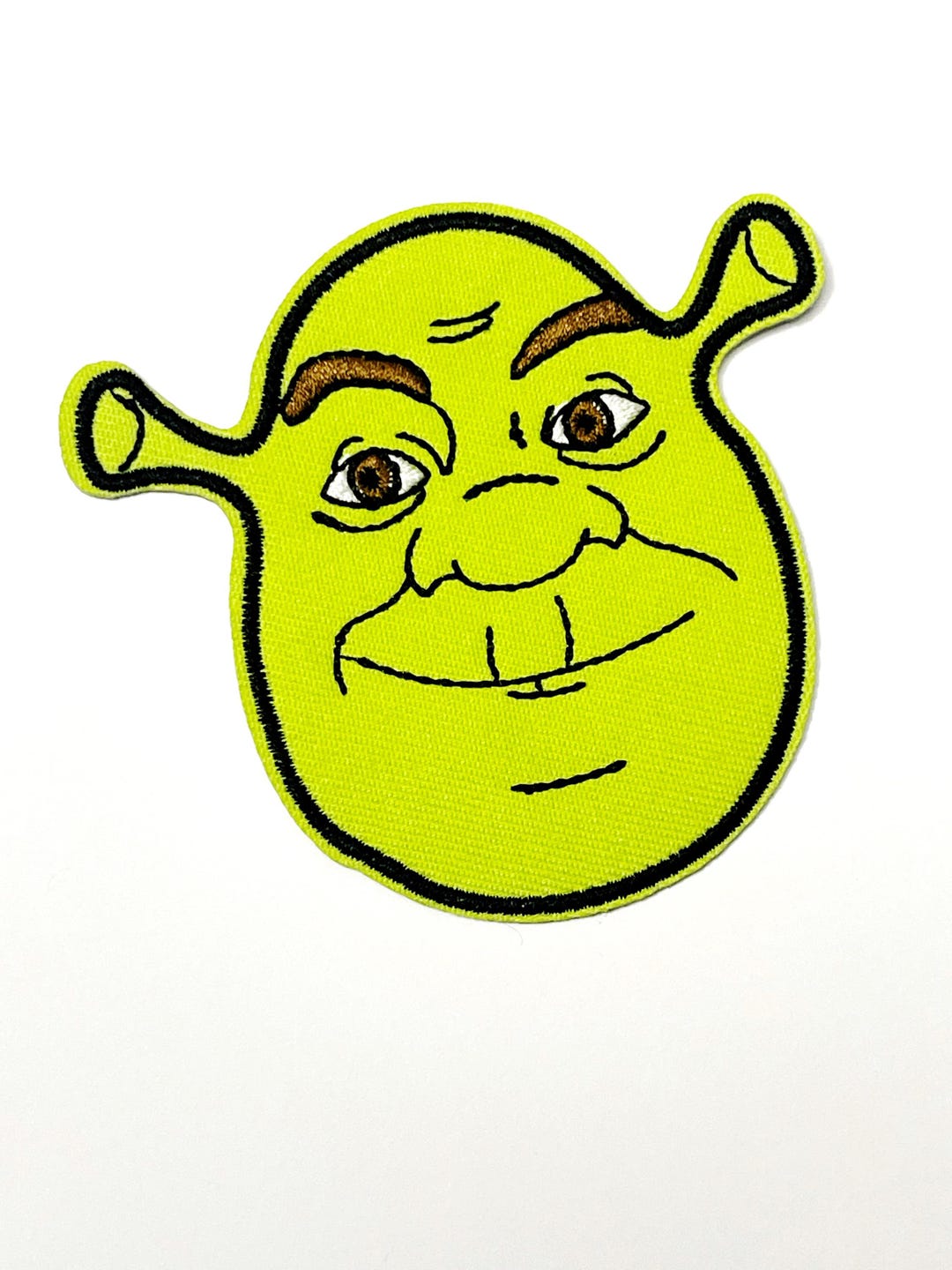 Shrek Embroidered Iron on Patch Sew on Patch Movie Character Ogre Patch ...