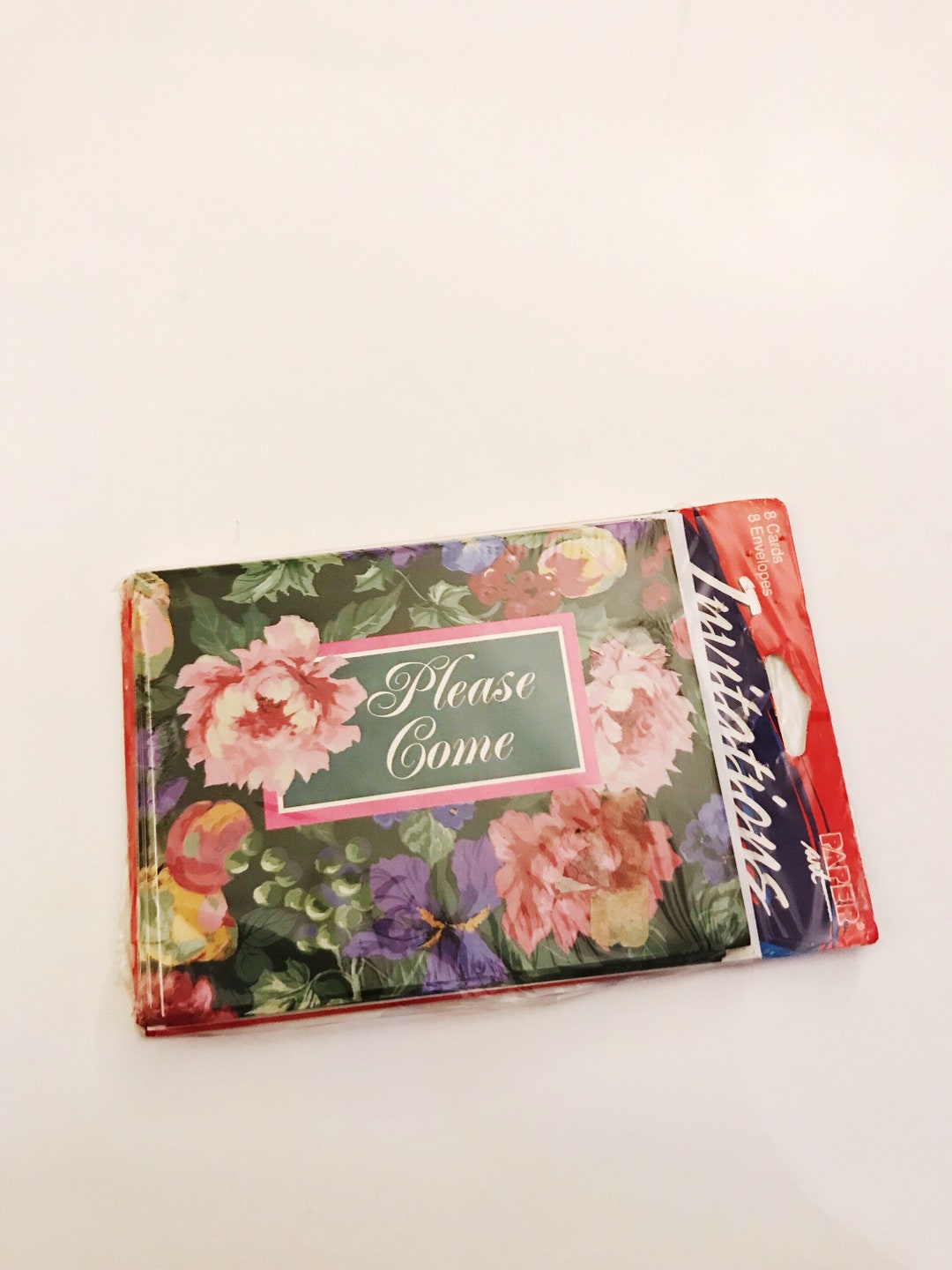 Please Come Invitations Floral Party Invites Dinner Party Invite ...