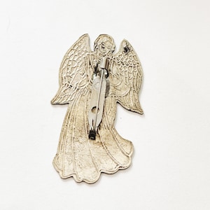 Angel Pin Guardian Angel Lapel Pin Cherub Brooch Pin Small Pin Vintage ...
