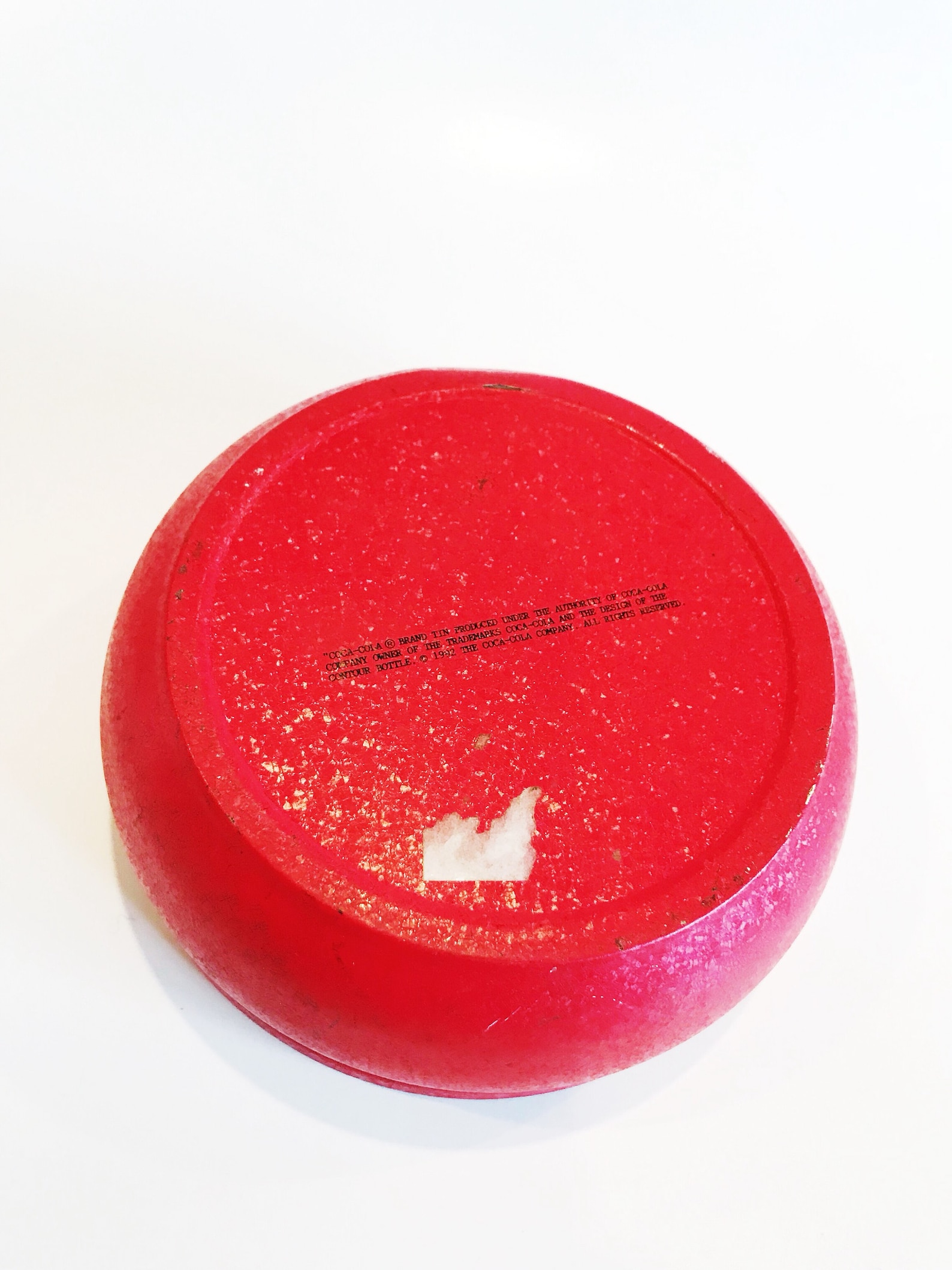 Vintage Coca Cola Tin Can Storage Container Vtg 1990s 1992 Red - Etsy