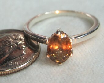 Solitaire Gemstone Ring - Etsy