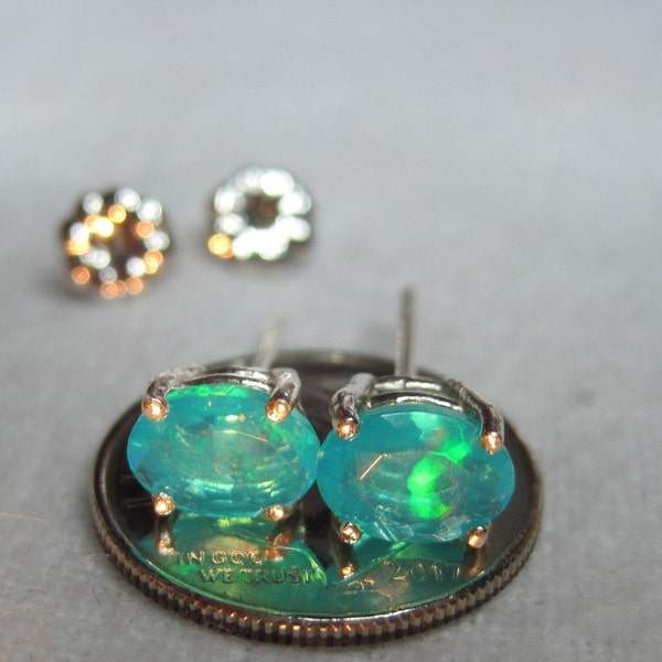 Green Neon Studs - Etsy