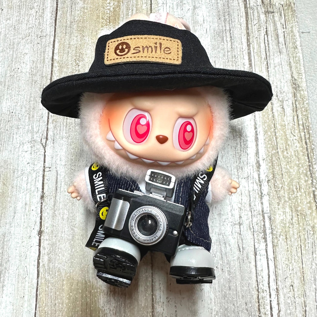 Labubu Outfits Clothes With Camera & Shoe " (toy Not Included) - Etsy