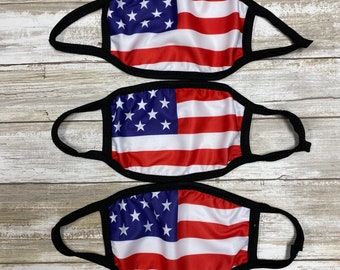 Usa Flag Mask | Etsy