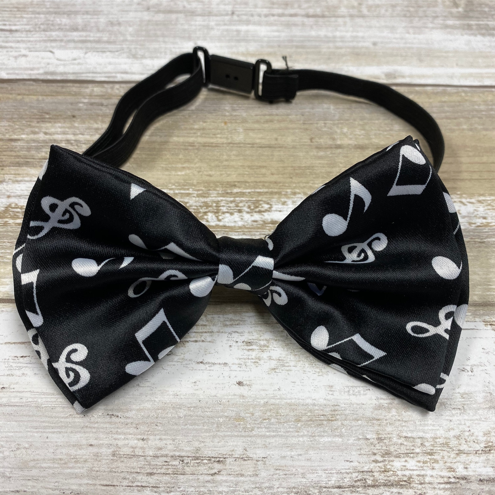 Black Music Note Bow-tie / Wedding Bow-tie / Adults Bow-tie/ Photo ...