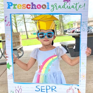 Printed and Shipped Kindergarten and Preschool Graduation Theme Photo ...