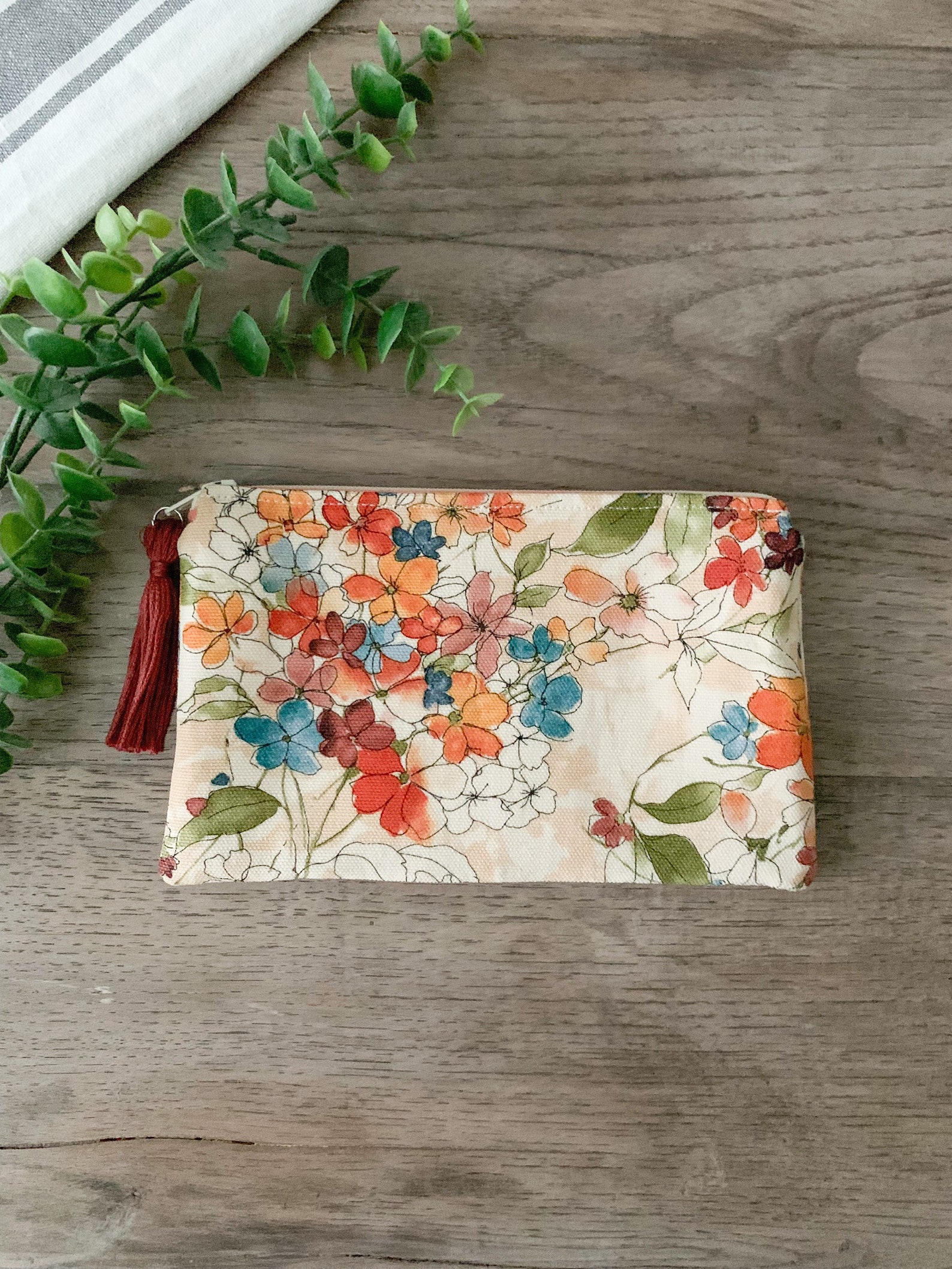 Small Zipper Pouch Essentials Bag Grab and Go Bag Toiletry - Etsy