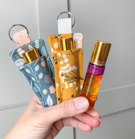 Essential Oil Keychain Essential Oil Roller Keychain | Etsy