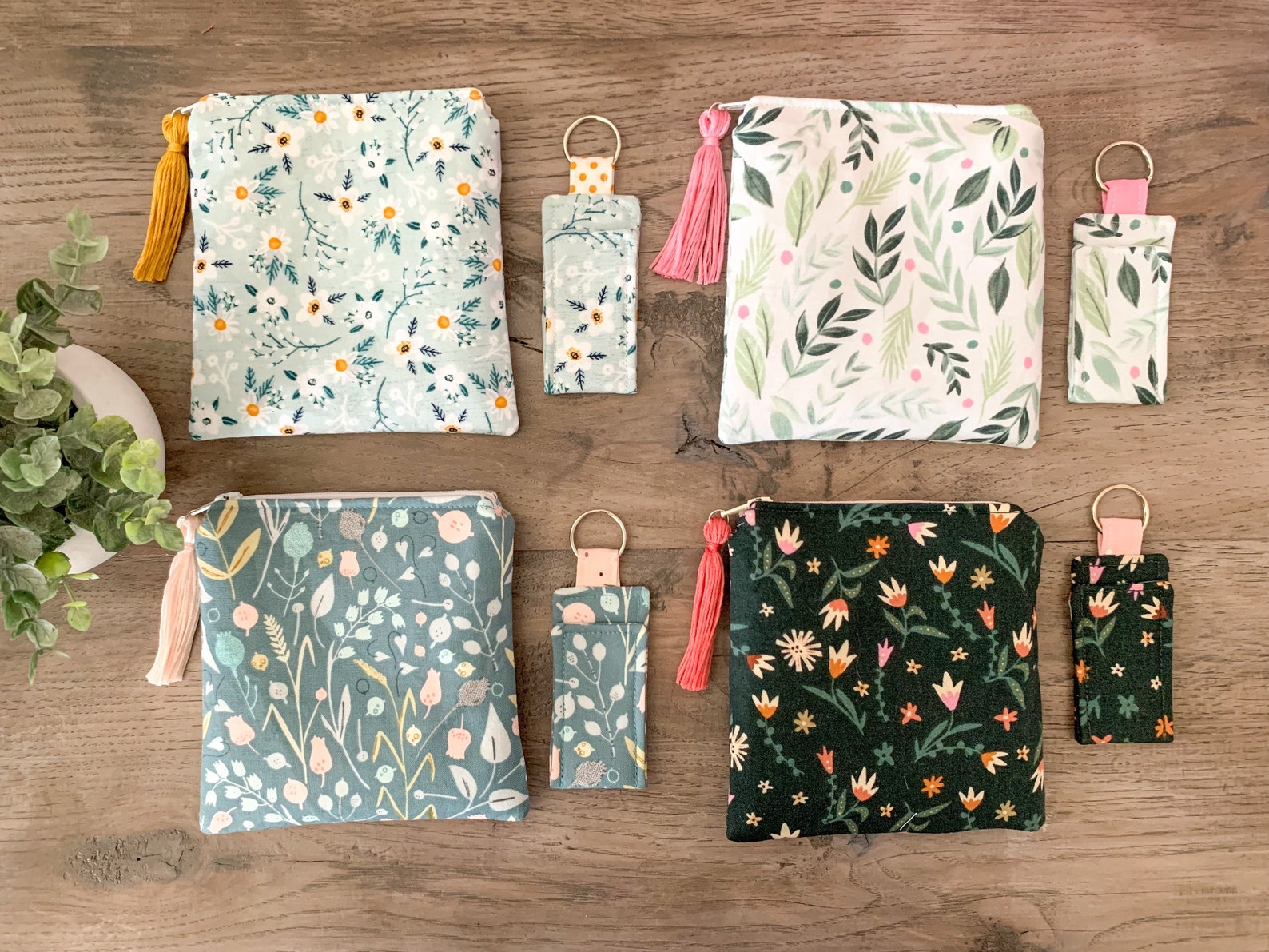 Small Zipper Pouch Essentials Bag Grab and Go Bag Toiletry - Etsy