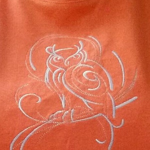 Owl Tee or Sweatshirt Choice Color Option Tattoo Ink Style Modern ...