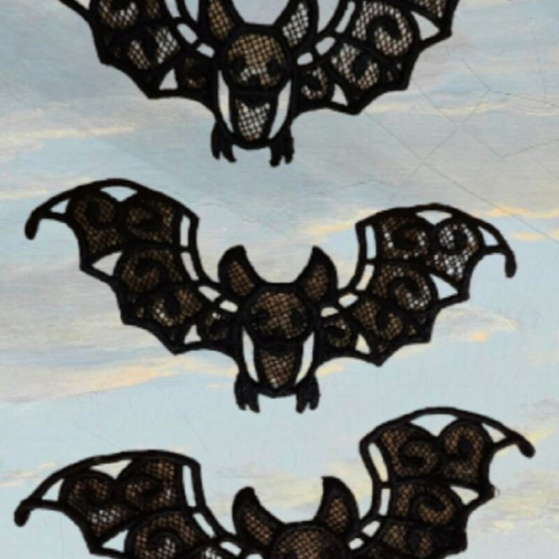 Lace Bat - Etsy