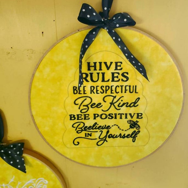 Bee Hive Rules for Office - Etsy