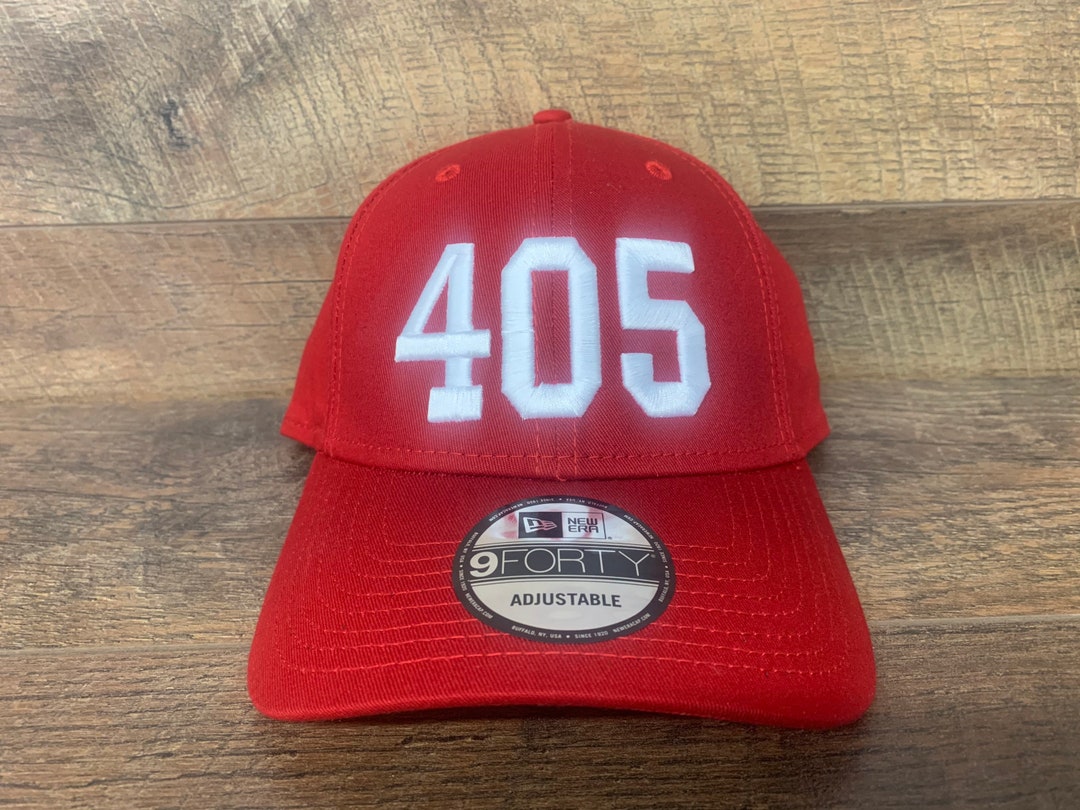 405 Hat New Era 9FORTY Adjustable Velcro Back Hat With PUFF - Etsy