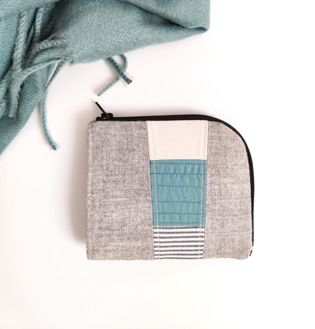 Handmade Zero Waste Wallet, Small Upcycle Fabric Wallet - Etsy