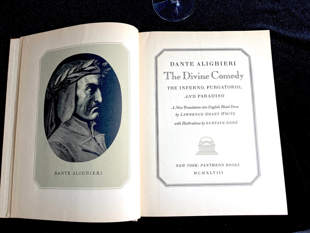 1948 the Divine Comedy Dante Alighieri Illus Gustave Dore Pub Pantheon ...